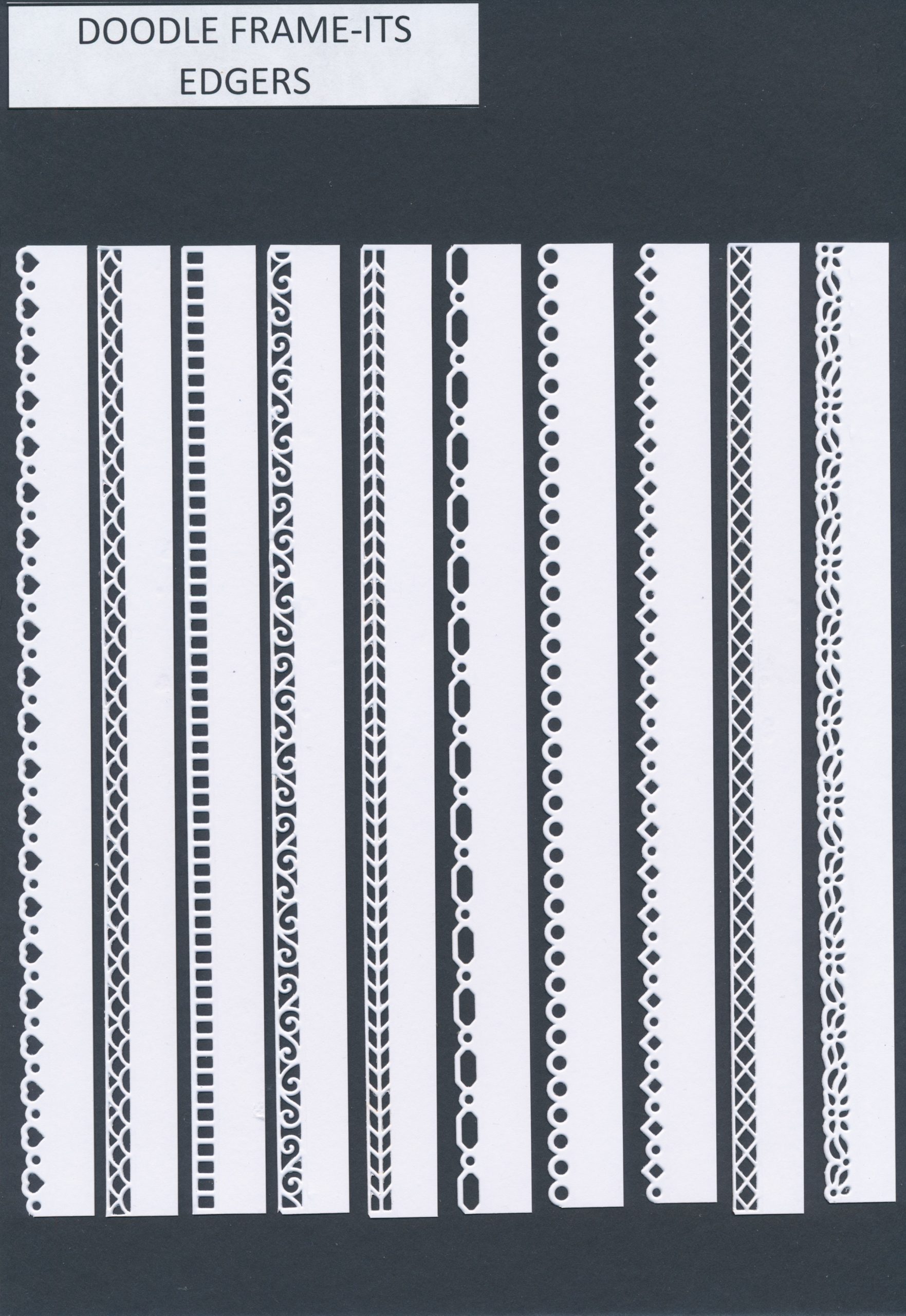 Doodle Panels, Apertures & Edgers! – Barbara Gray Blog